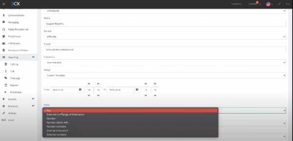 How to Create Call Reports in 3CX Management Console