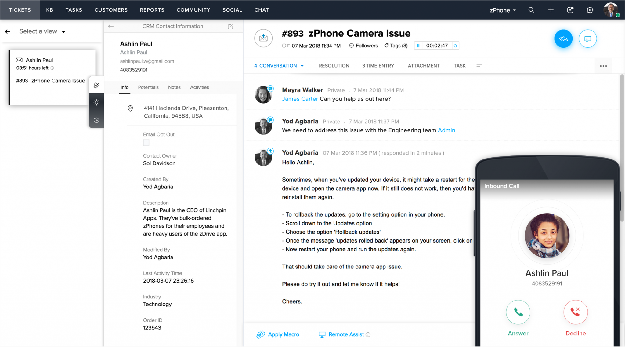 VoIP Integration with CRM: Everything you need to know!