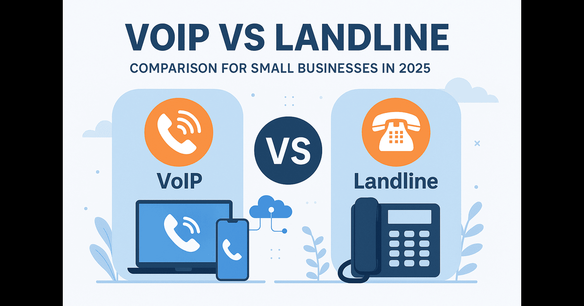 VoIP vs Landline: What’s the Best Business Phone System in 2025?